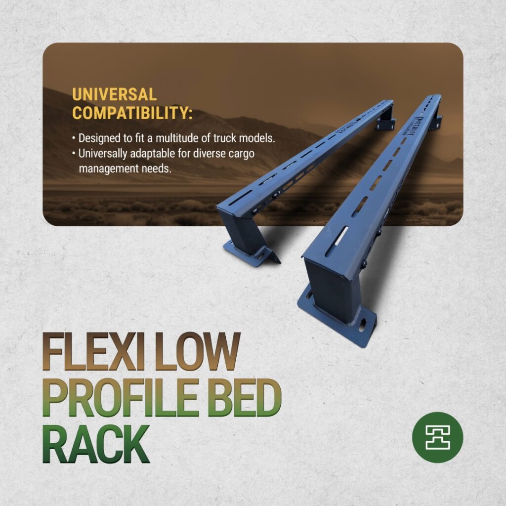 Low-Profile Truck Bed Crossbars, Heavy-Duty Universal Rack for Cargo ...