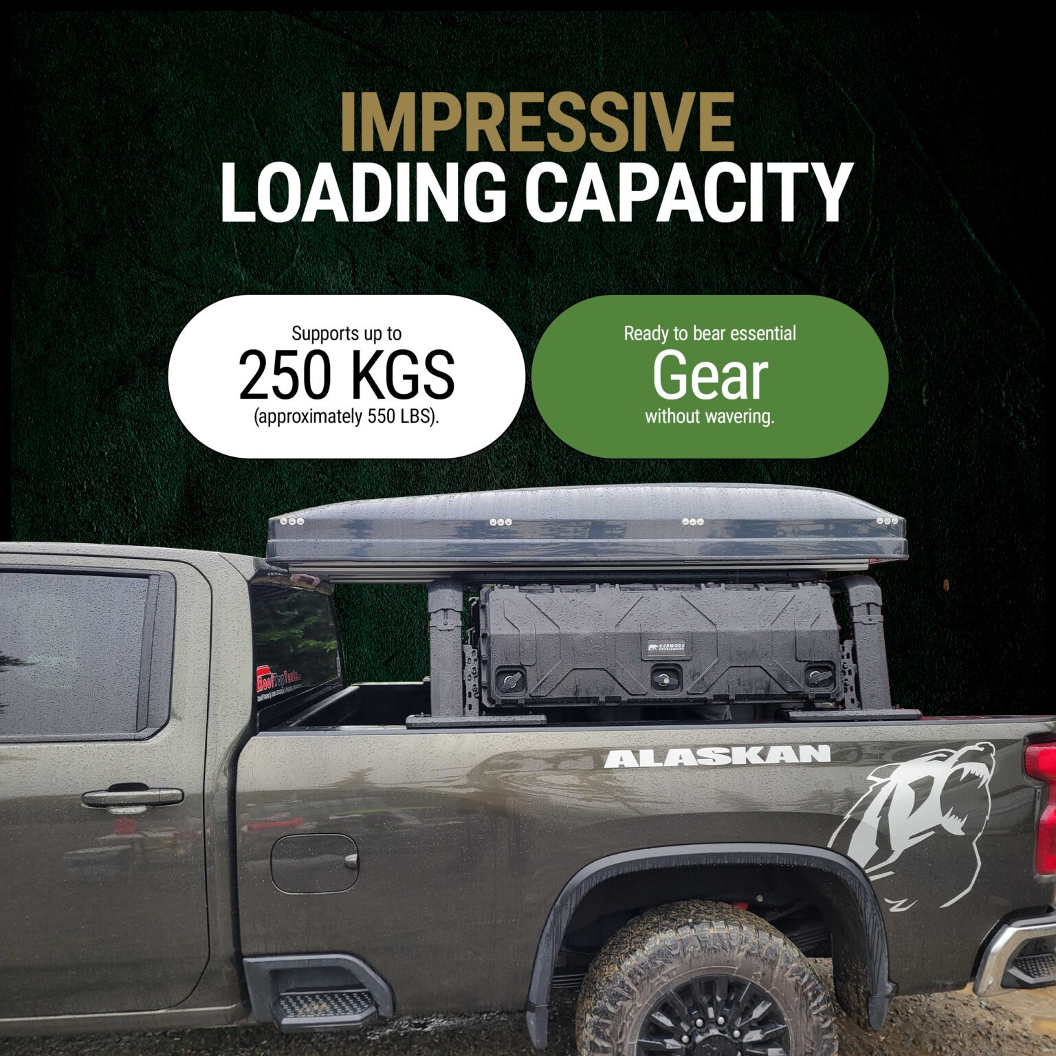 Overland Pod Truck Bed Rack System - Efficient Storage Solution