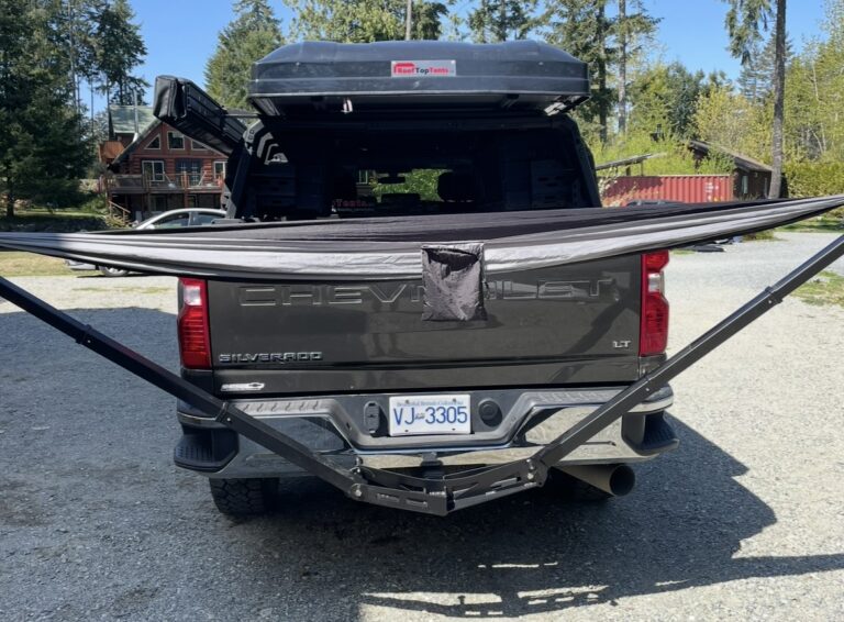 Truck Hammock System, Hitch-Mounted Setup for Camping & Chill Spots ...