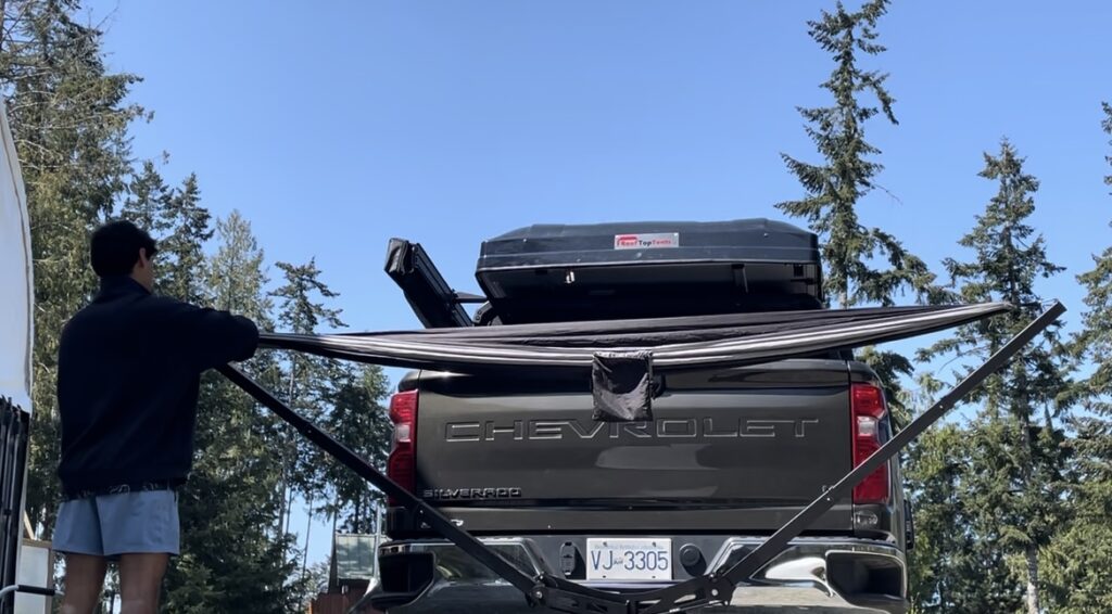 Truck Hammock System, Hitch-Mounted Setup for Camping & Chill Spots ...