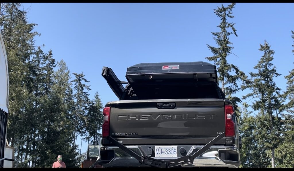 Truck Hammock System, Hitch-Mounted Setup for Camping & Chill Spots ...